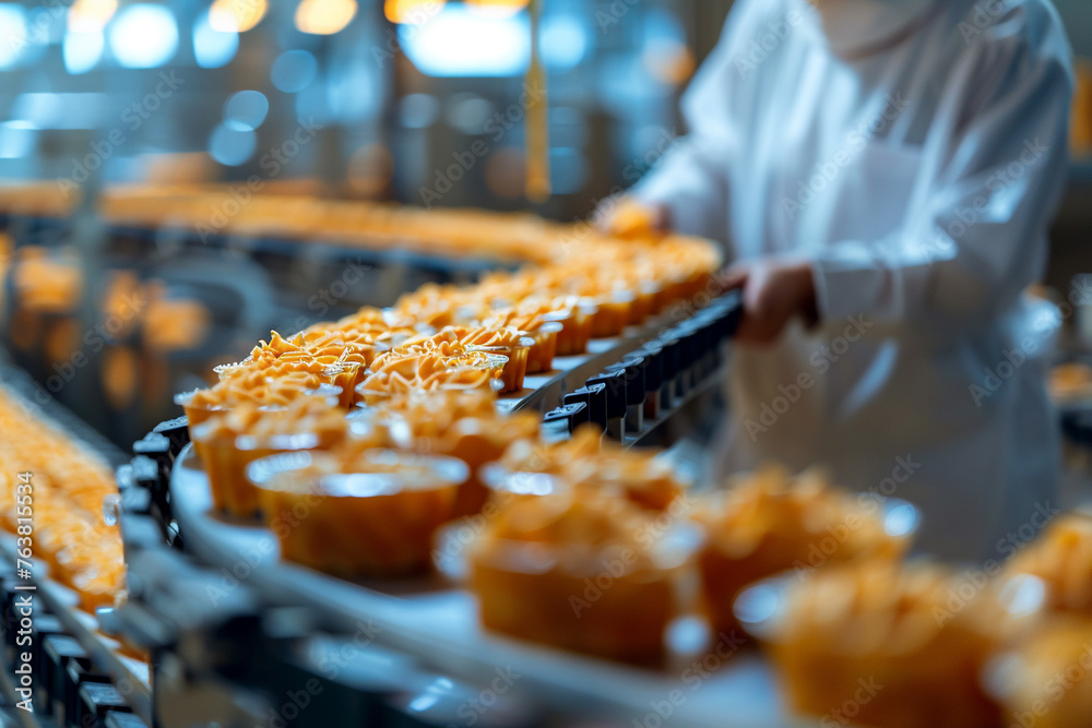 A food and beverage manufacturer implementing process improvements and ...