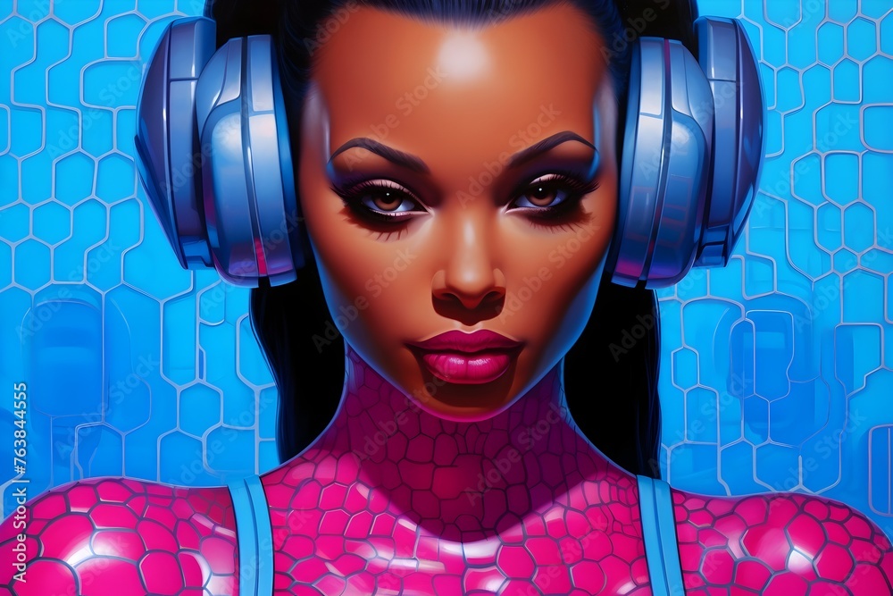 Dark Elf Unleashes Magical Graffiti in a Futuristic Cyberpunk Cityscape ...