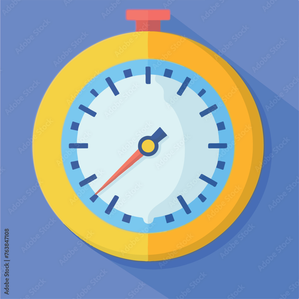 Speedometer in cartoon, doodle style. Image for t-shirt, web, mobile ...