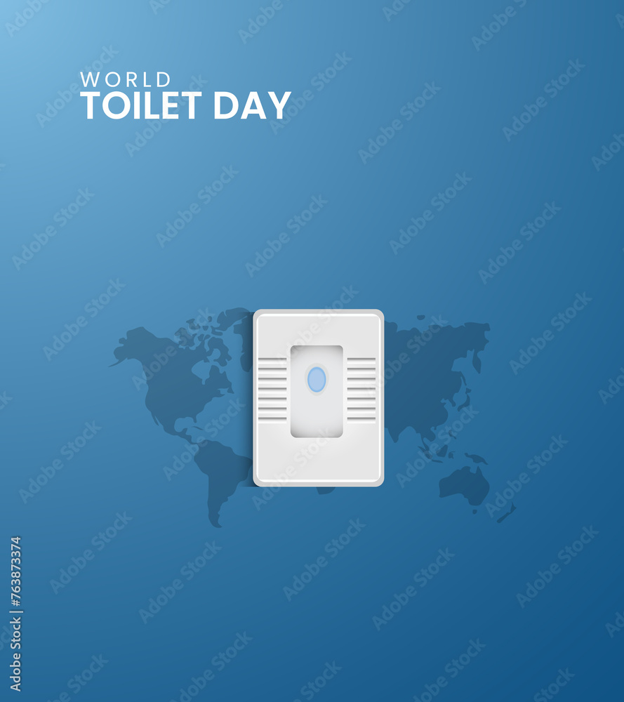 Toilet day creative, Toilet design for social media banner poster ...