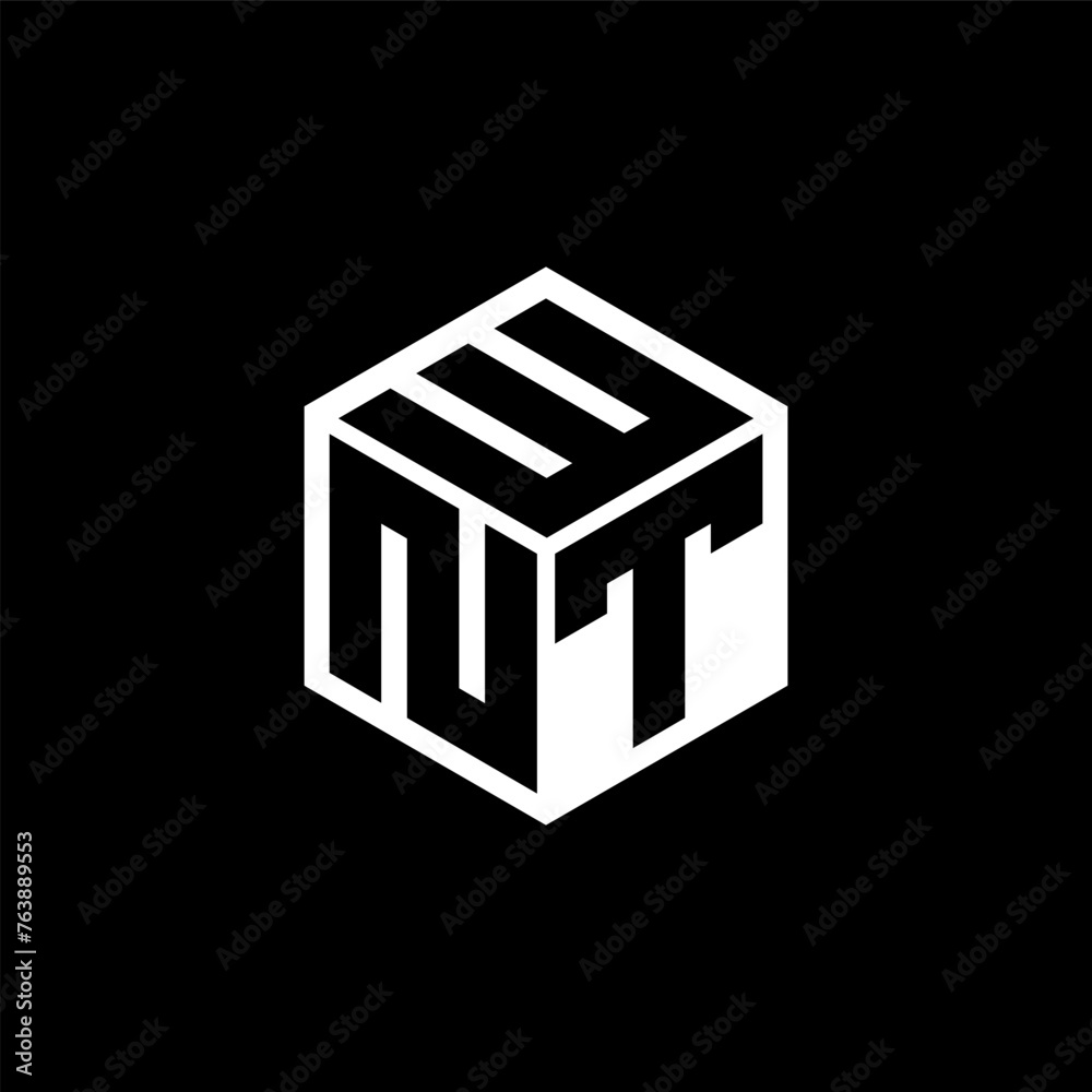 NTW letter logo design in illustration. Vector logo, calligraphy ...