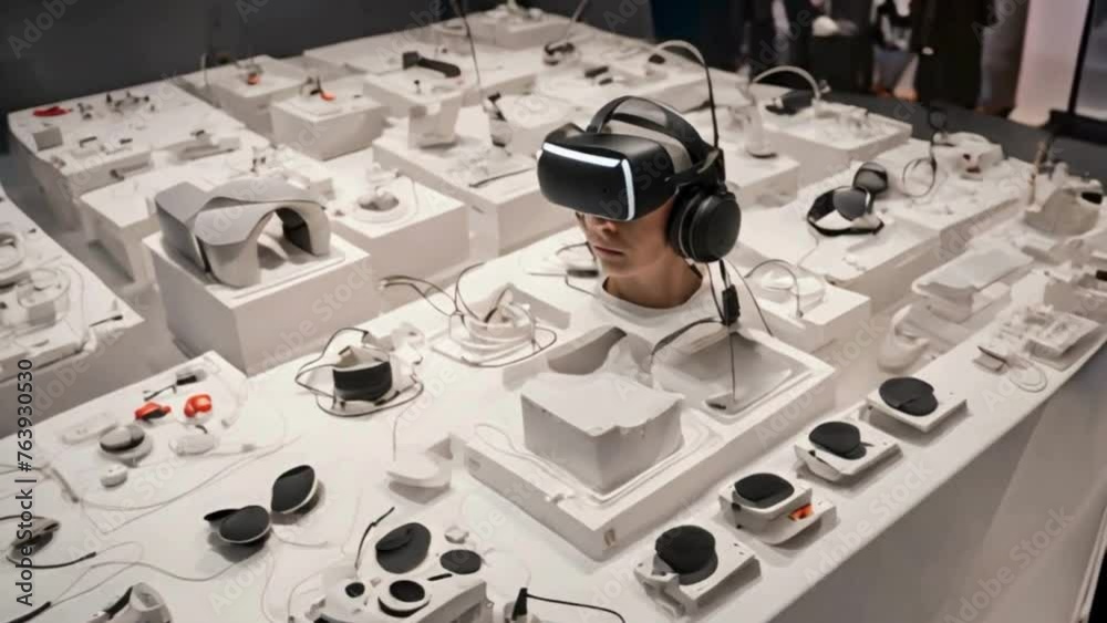 A sensory journey demonstrating the visuals, sounds, and tactile ...