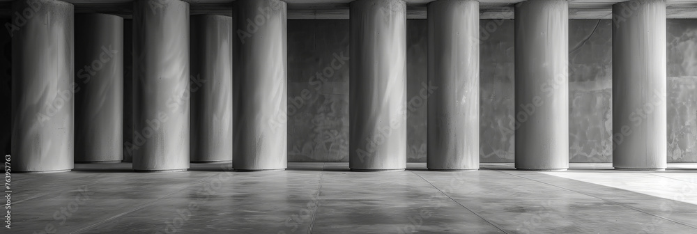 large white concrete columns building Architecture details ,simple ...
