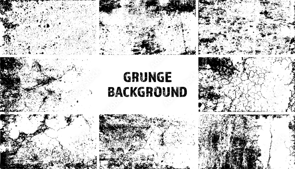 Grunge overlay texture. Old dirty concrete background with cracks and ...