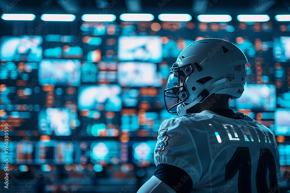 A professional sports team leveraging data analytics and player ...