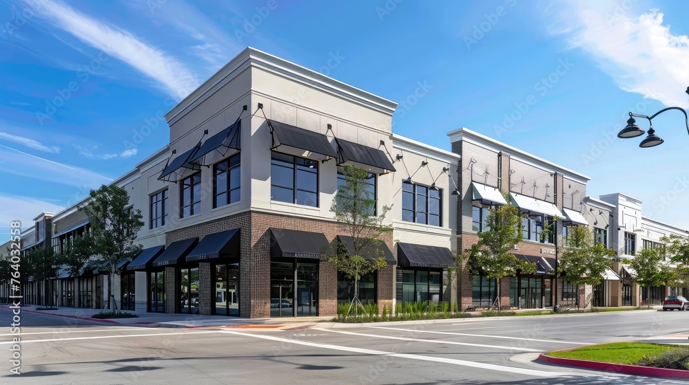 brand-new office, retail, and commercial structure Mixed-use space that ...