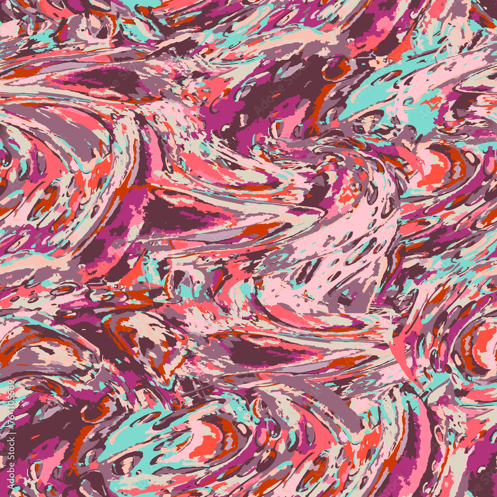 Abstract pattern. Texture inspired by nature. Endless texture. Print ...