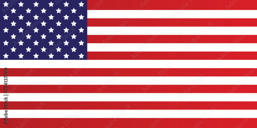 American flag vector file Stock Vector | Adobe Stock