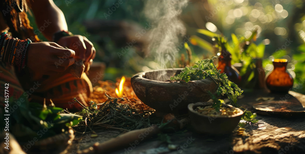 Generative AI The practice of traditional healing methods and medicinal ...