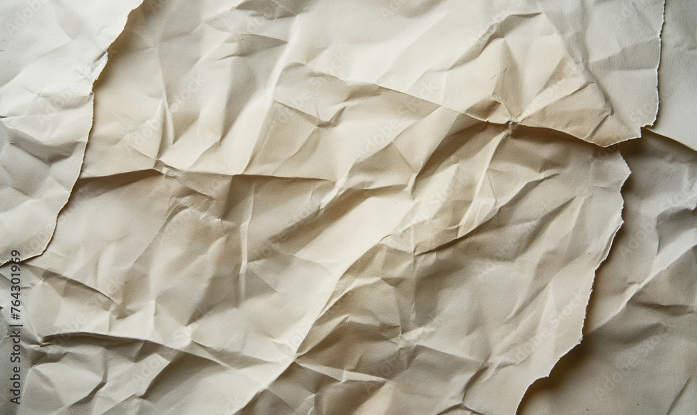 High-Resolution Vintage Crumpled Paper Texture Background Stock ...