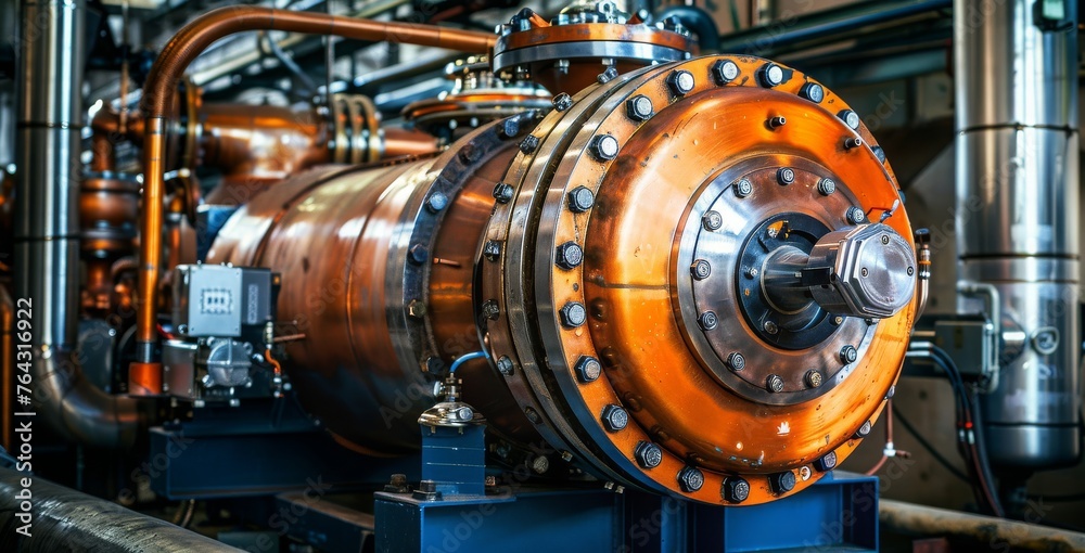 A Powerful and Complex Industrial Machine at the Core of a ...