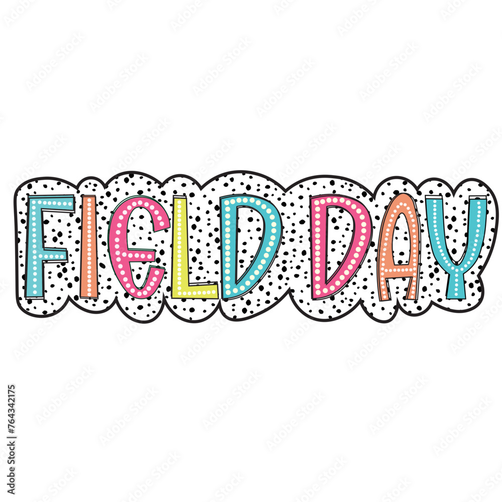 field day bright doodle png svg, Field Day Vibes svg, I'm just here for ...