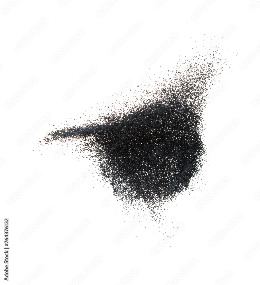 Silicon Carbide wind blow spin swirl around. Black Silicon Carbide ...