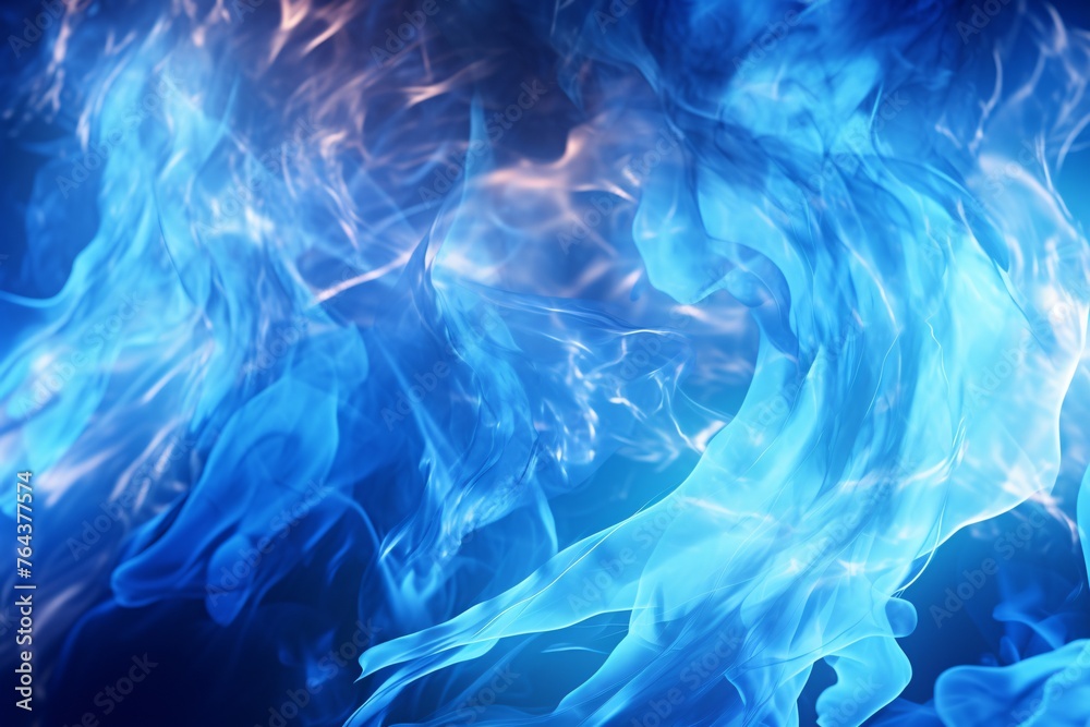 Blue Fire Flaming Background, Blue Fire Background, Blue Fire Flam ...