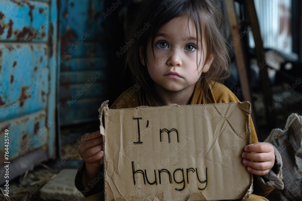 Unveiling hunger's grasp: a poignant portrayal of poverty's grip ...