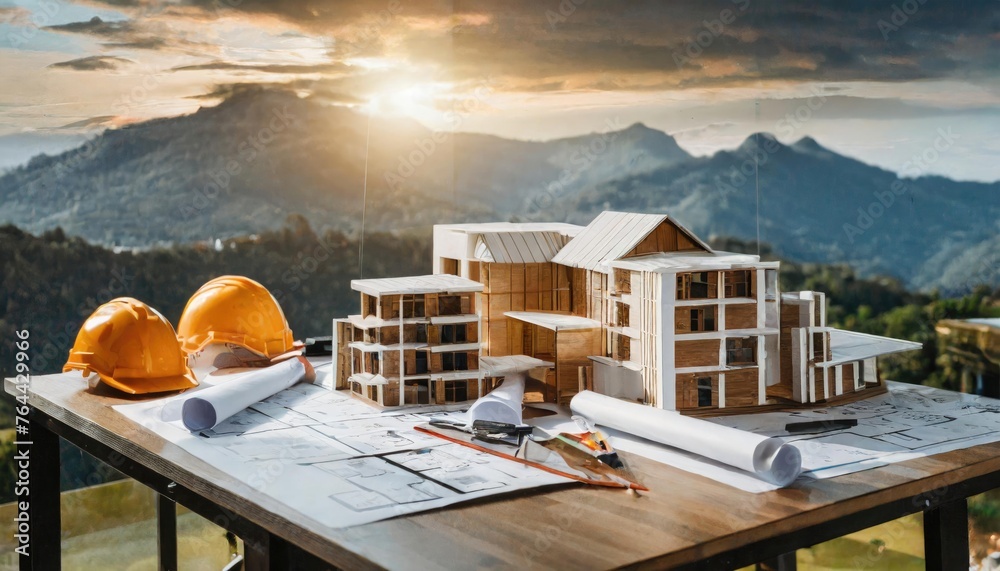 Architectural Models for House Designs - Banner Layout for Building ...