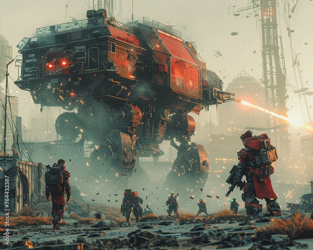 In a post-apocalyptic wasteland, a group of eco-warriors armed with ...