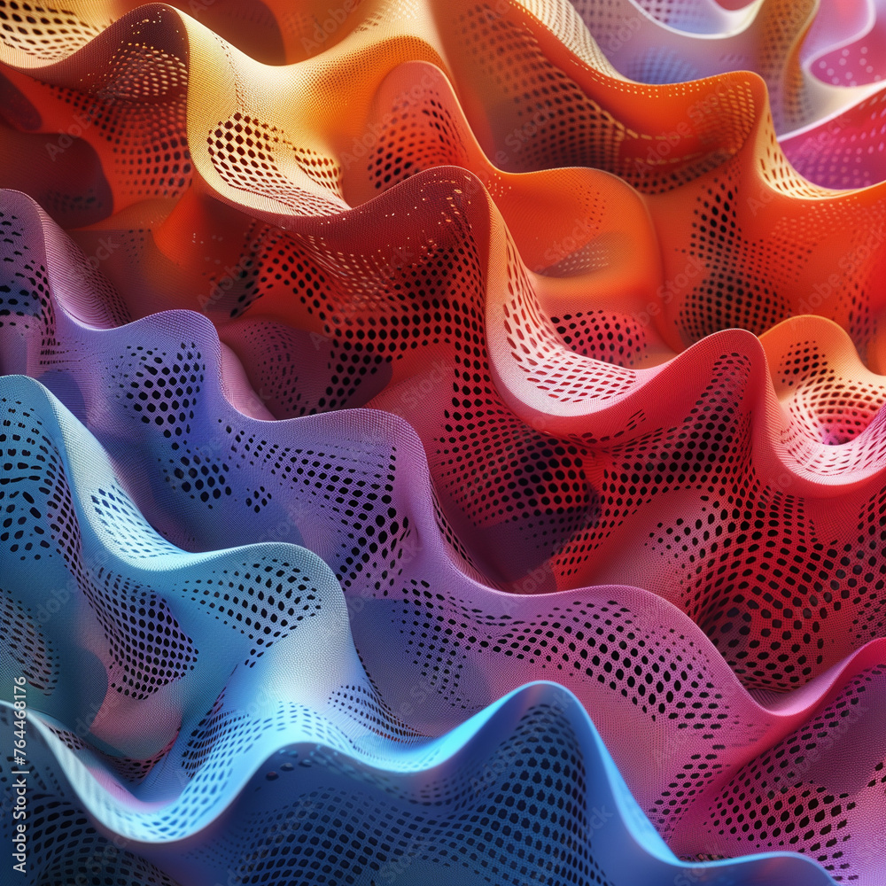 3D parametric texture Stock Illustration | Adobe Stock