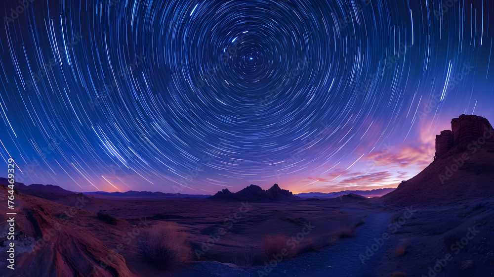 Set up a time-lapse capturing the movements of stars and celestial ...