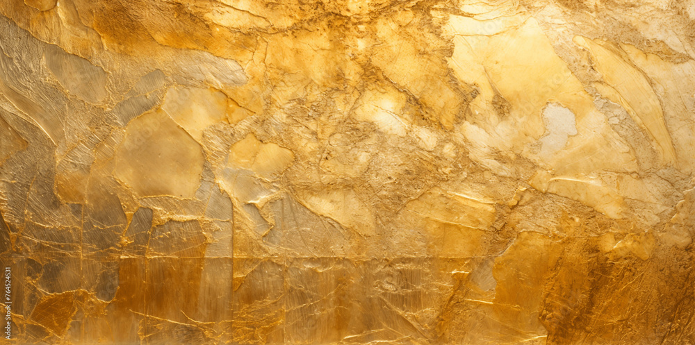 Gold brush stroke and texture golden. Abstract oil paint golden texture ...