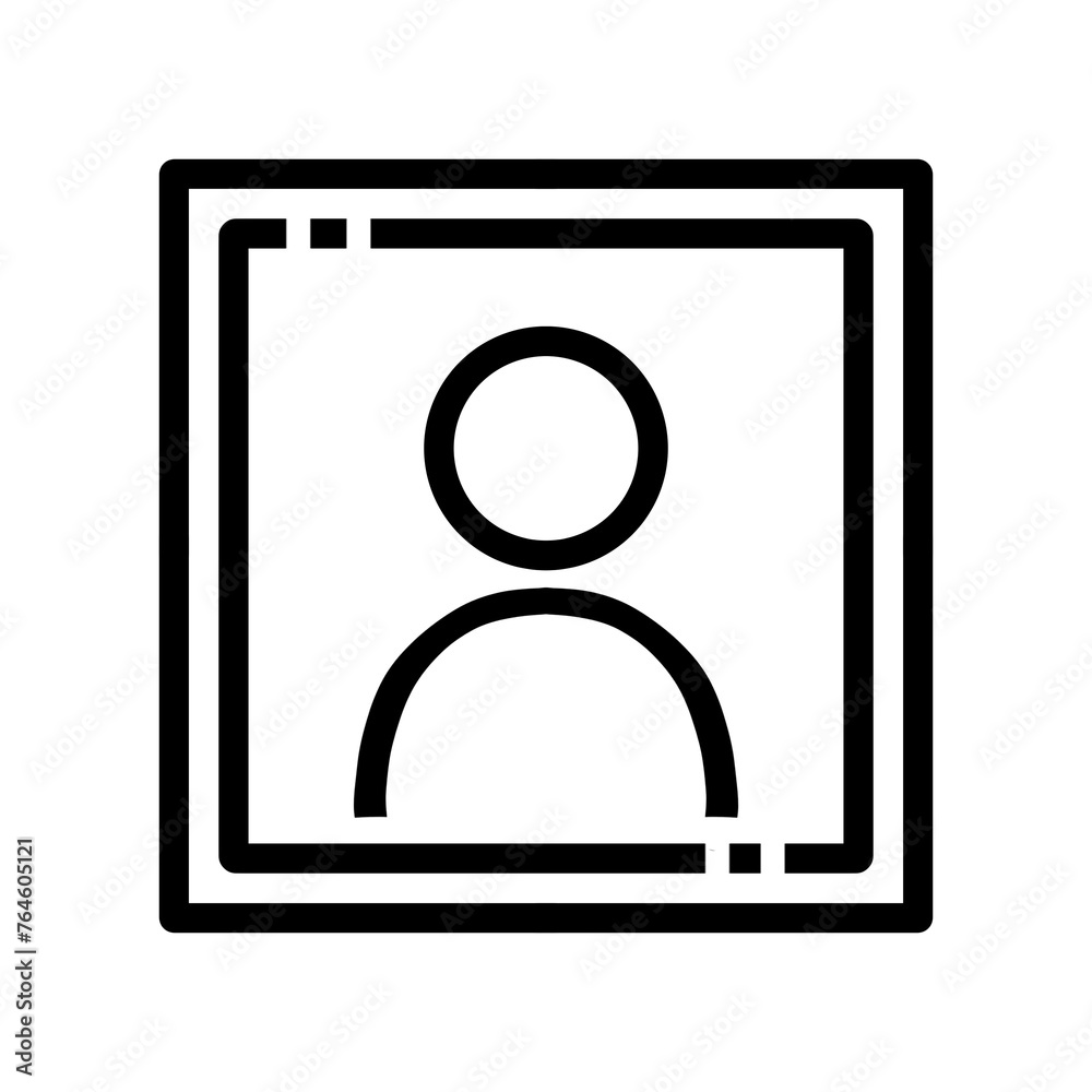 user blank profile icon illustration 3D background transparent Stock ...