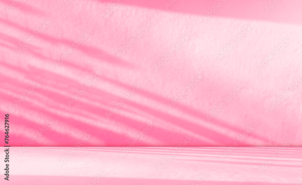Pink Background Shadow Window Studio 3d Rose Color Pastel Gradient ...