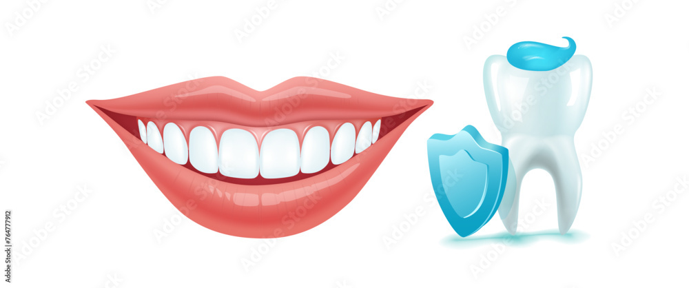 Dental anatomy and physiology. Brightening and whitening of teeth ...