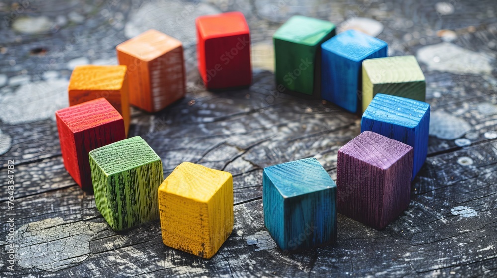 A concept image depicting the gathering or centralization of data and ...