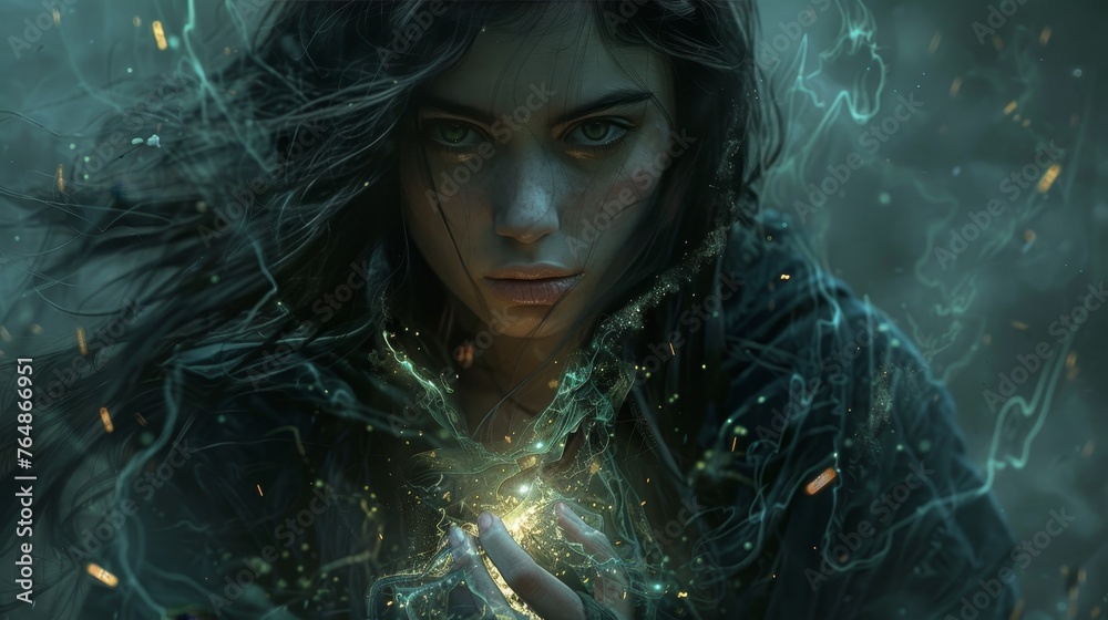 Idea: A young sorceress develops a spell that can temporarily turn ...
