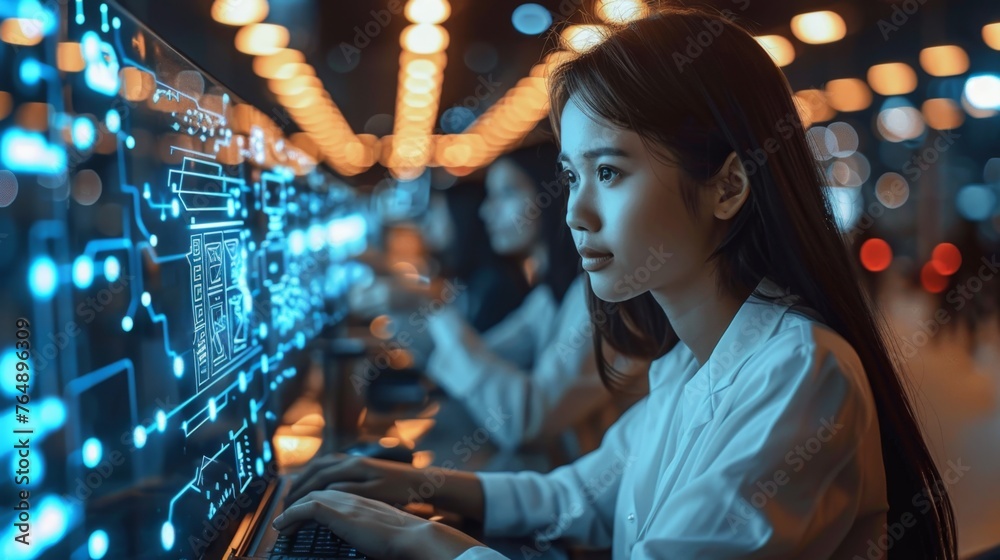 NLP in AI enables machines to understand, interpret, and generate human language, using ...