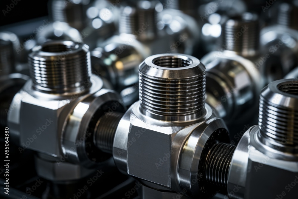 An Intricate Look at a Hydraulic Fitting - A Key Component in ...