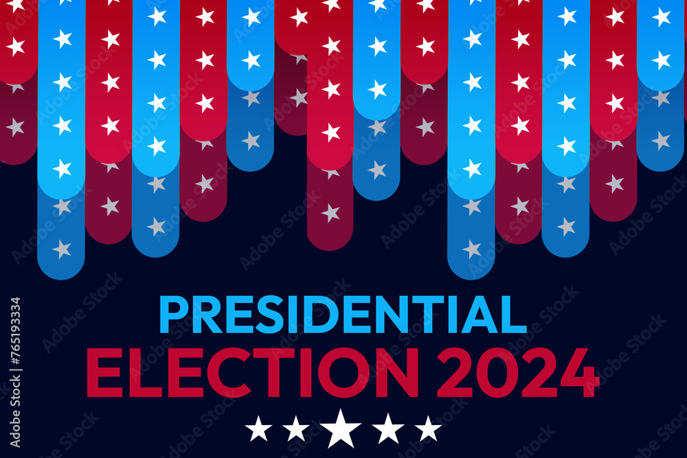 United States Presidential Election wallpaper with stars in the bars ...