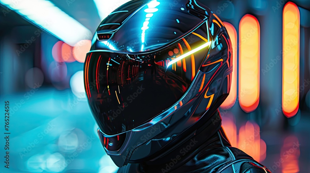 Futuristic smart helmets for cycling, skiing, and motorbiking with HUD ...