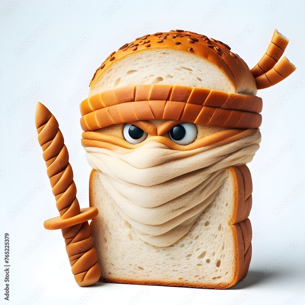 ai generated illustration 3d realistic a funny and artistic combination ...