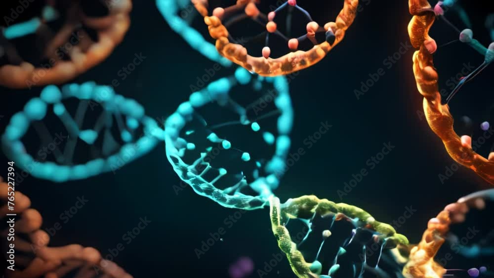 Interwoven DNA strands highlight the interconnected nature of genetic ...