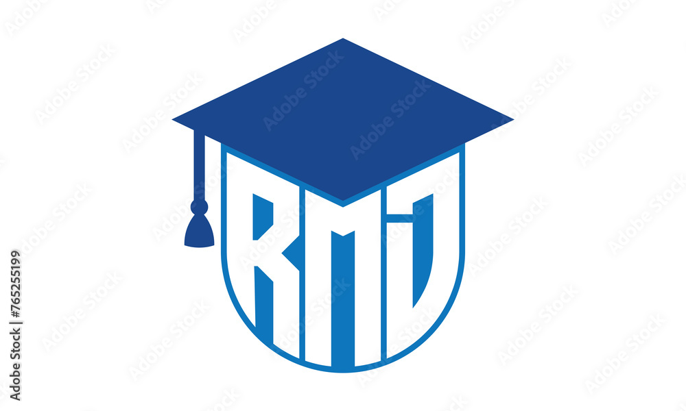 RMD initial letter academic logo design vector template. school college ...