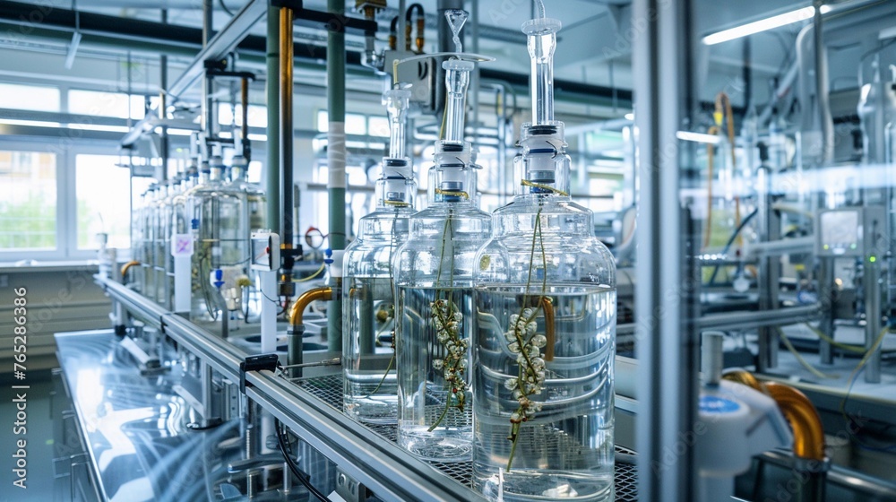 Bioreactor Cultivation, bioreactor system in a biotechnology facility ...