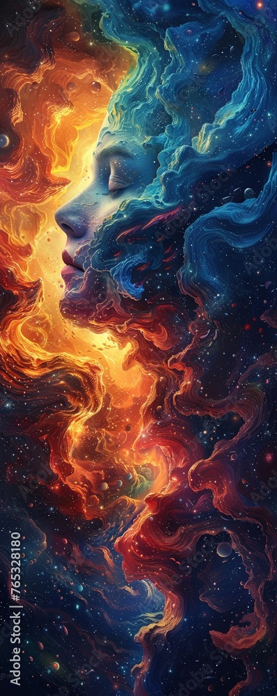 Explore the concept of emotions as a spectrum in a captivating design ...