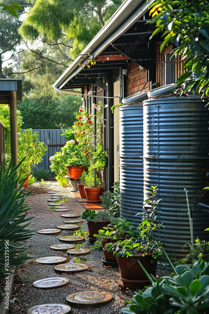 Design and install rainwater harvesting systems to capture and store ...