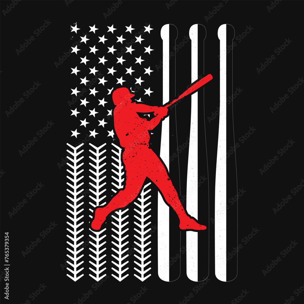 Baseball player flag, baseball png, baseball svg bundle, baseball flag ...