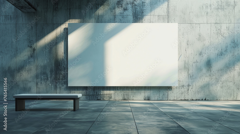 White background for advertising goods. Banner for placing design ...