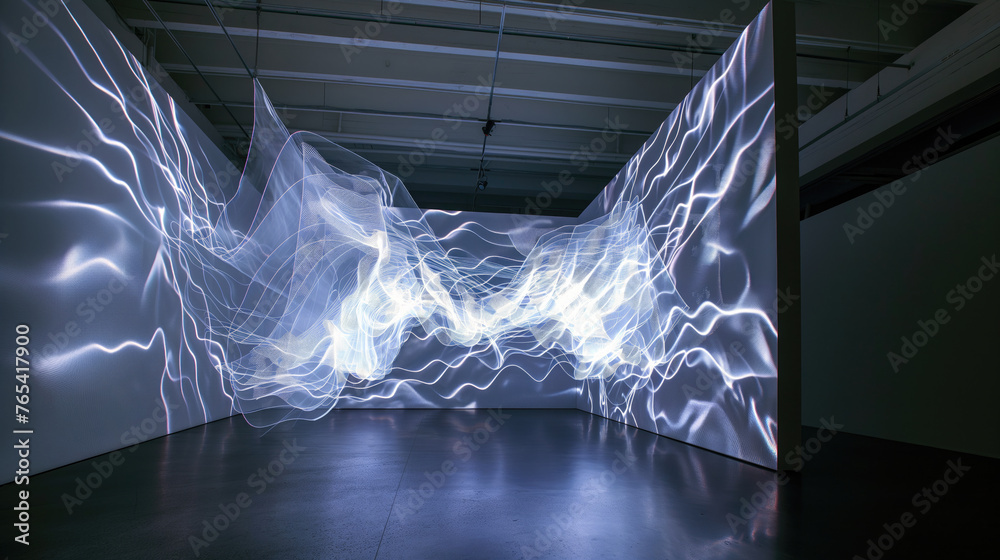 Design space with smooth floors and convex sharp walls. Projection of ...