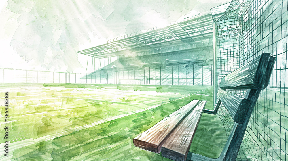 soccer stadium and football stadium, soccer field and stadium, soccer ...