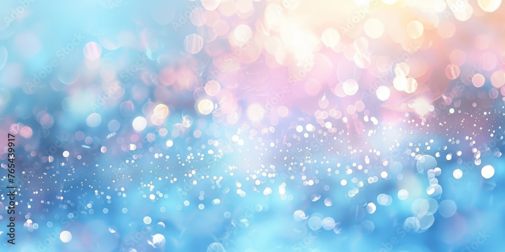 Abstract red white and blue glitter background with bokeh lights, red ...