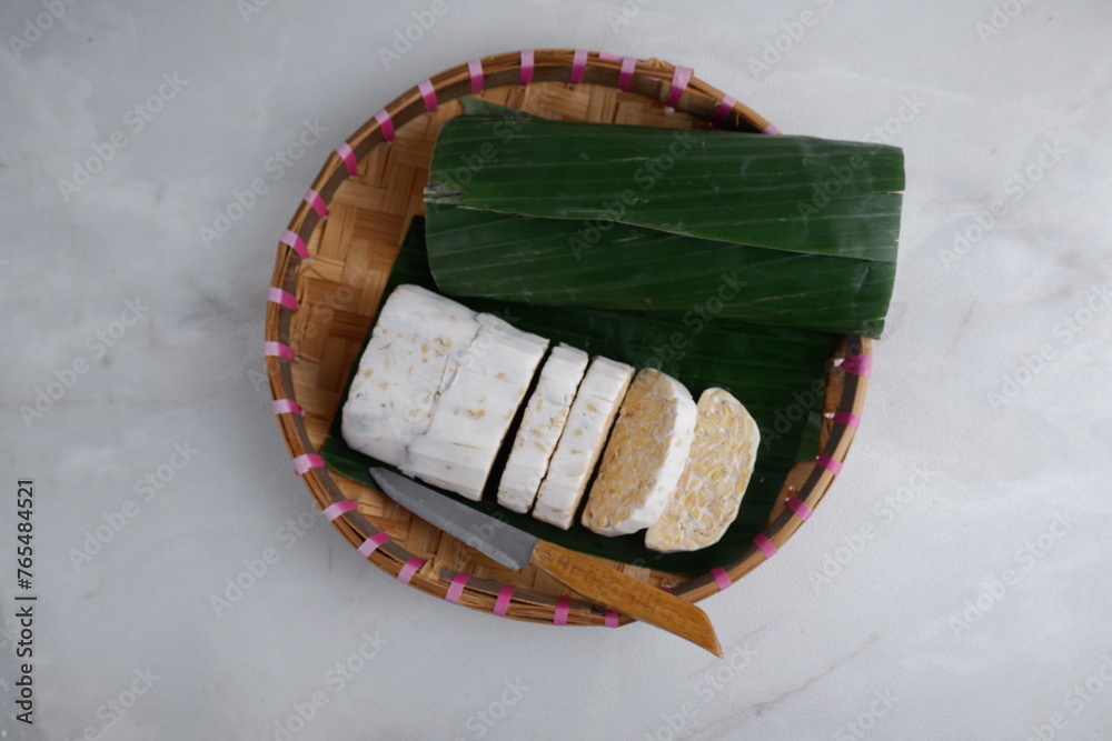 Tempeh or tempe is a traditional Indonesian food made from fermented ...