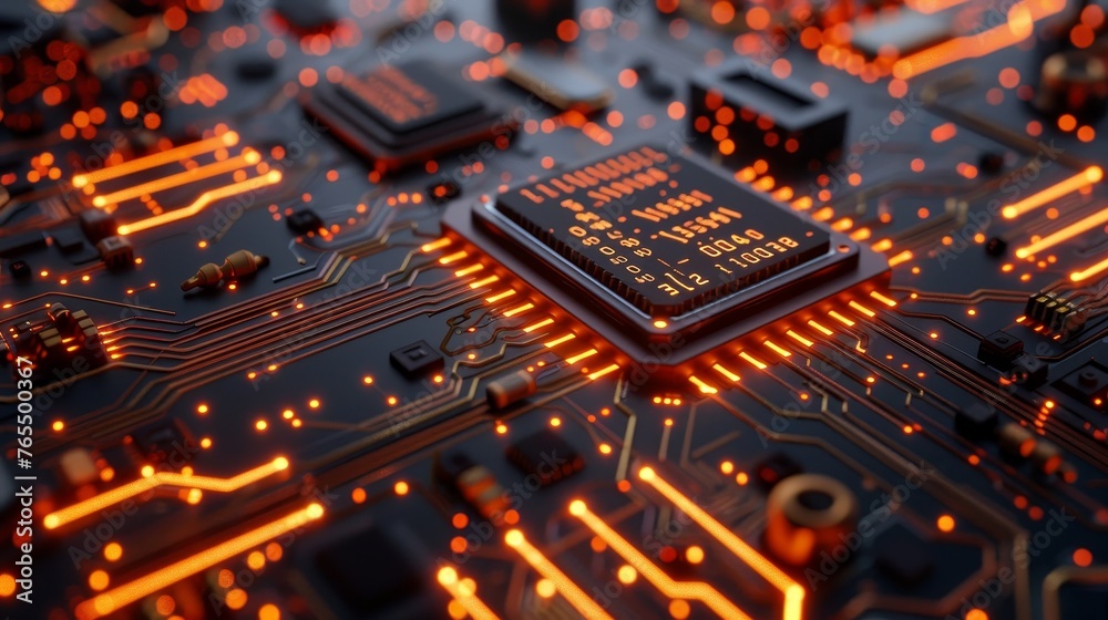 Digital Fortress Illuminated Binary Code And Virtual Locks On