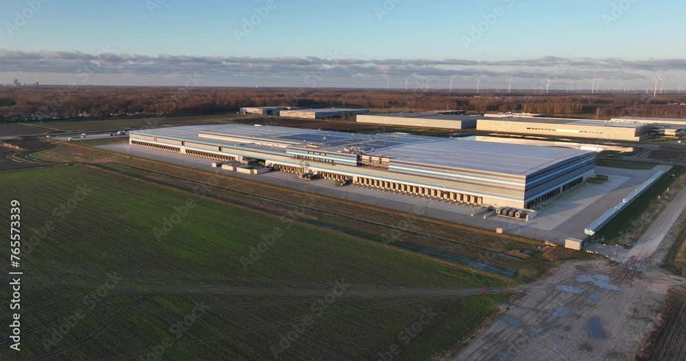 Modern new build distribution center for a supermarket chain in The ...