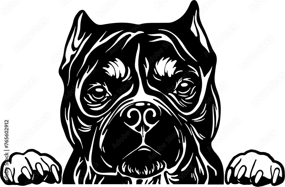 AMERICAN BULLY SVG,american bully dog svg,american bully dog files ...