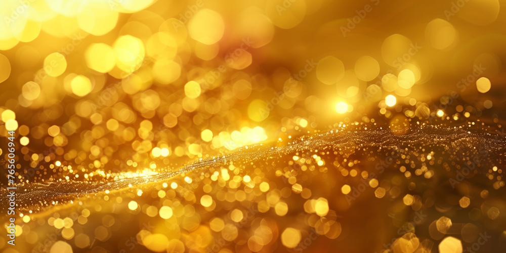 Golden metal surface pattern. Yellow gold glitters texture background ...