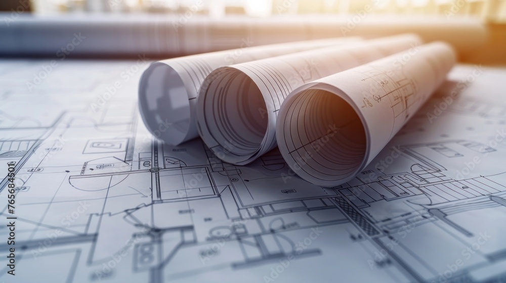 The architecture plan involves creating a set of blueprints that ...
